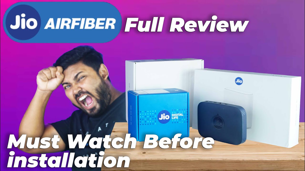 Jio Airfiber Performances And full Detail Review | Must Watch Before ...