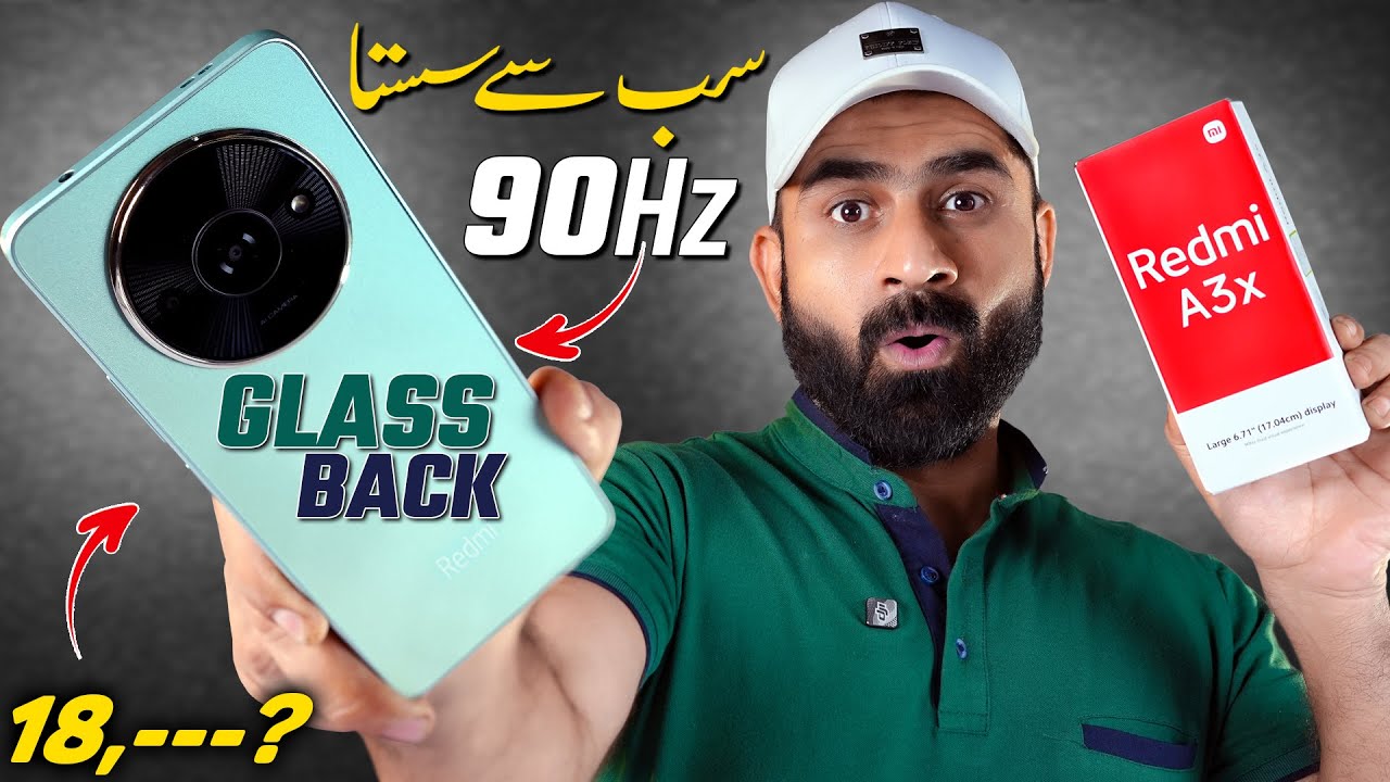 Box Pack Smartphone Under 20k With Glass Back ! FT : Redmi A3x Price In ...