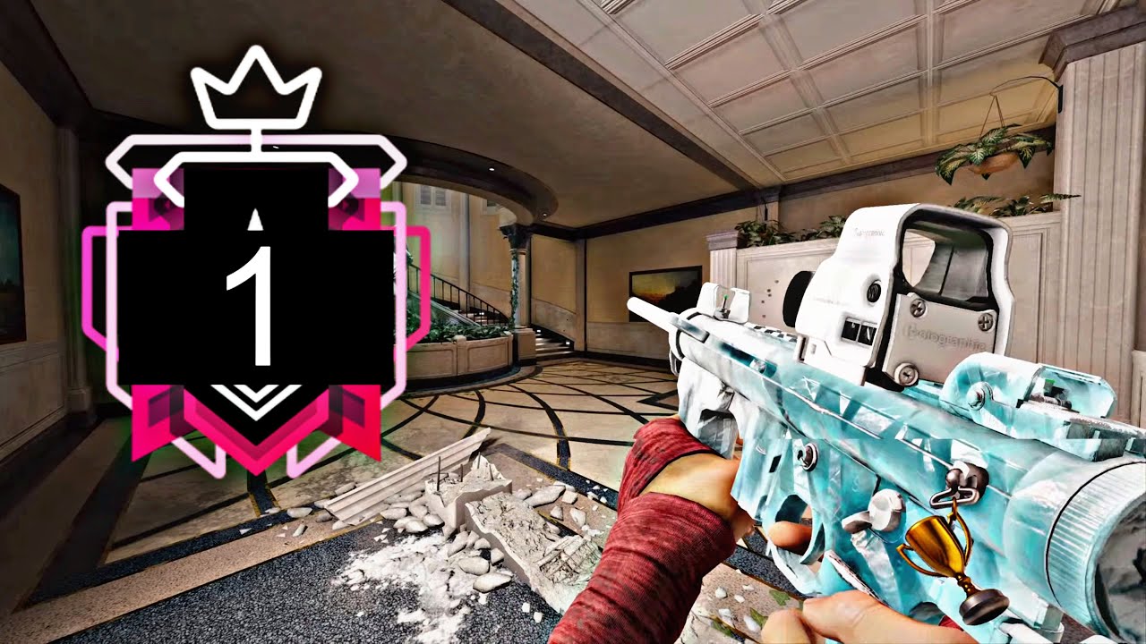 THE BEST CHAMPION DESTROYING EVERY PLAYER ON RANKED RAINBOW SIX SIEGE ...
