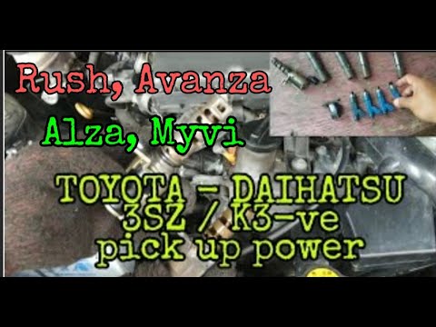 Rahsia enjin 3SZ & K3 pick up power | RUSH, AVANZA, ALZA, MYVI - YouTube
