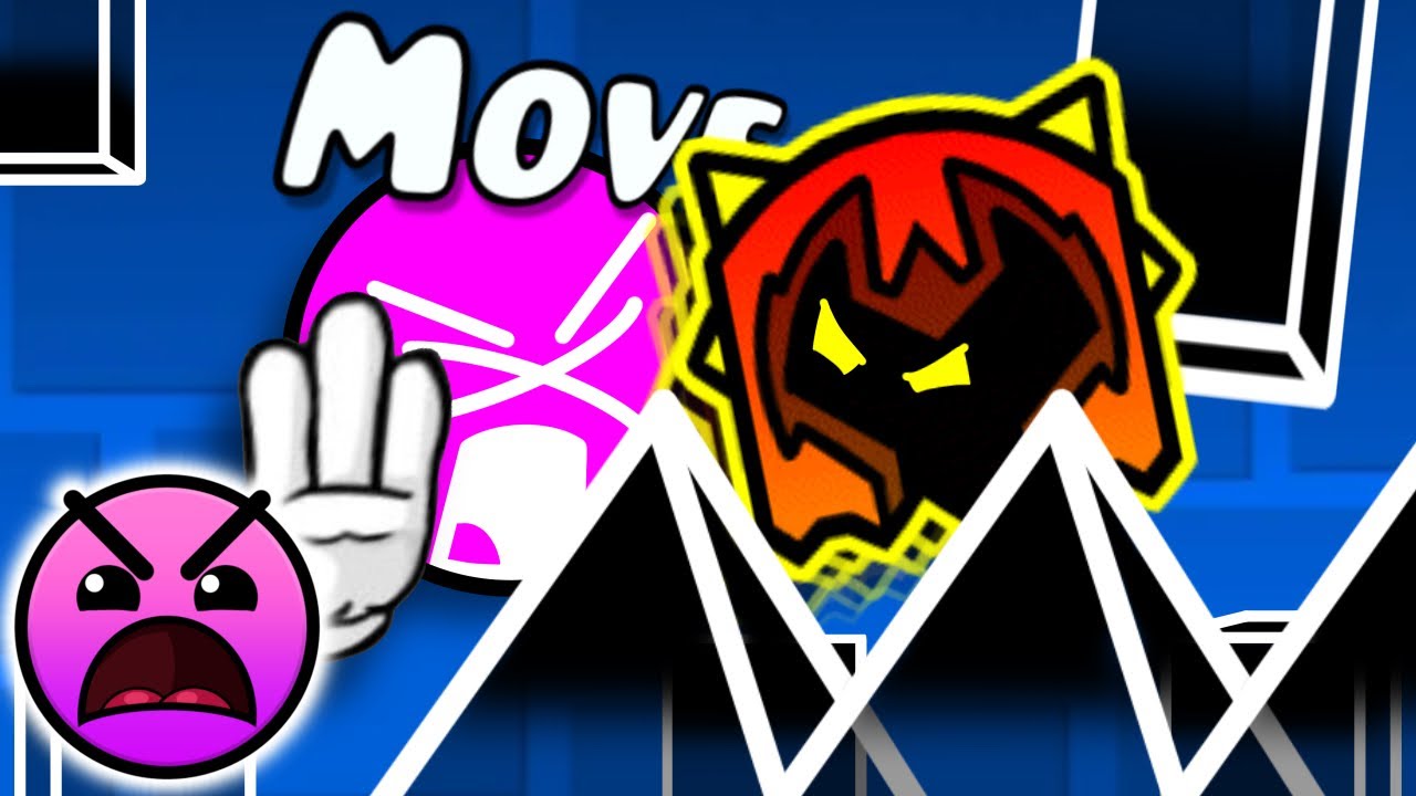 Geometry Dash 2.2: Move Trigger Remastered Full Showcase (All Coins ...