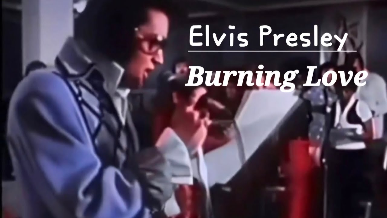 Elvis Presley - Burning Love-Practice Session - YouTube