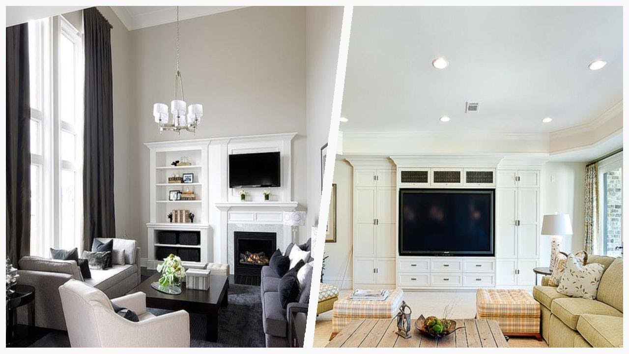 75 Transitional Family Room Design Ideas You'll Love - YouTube