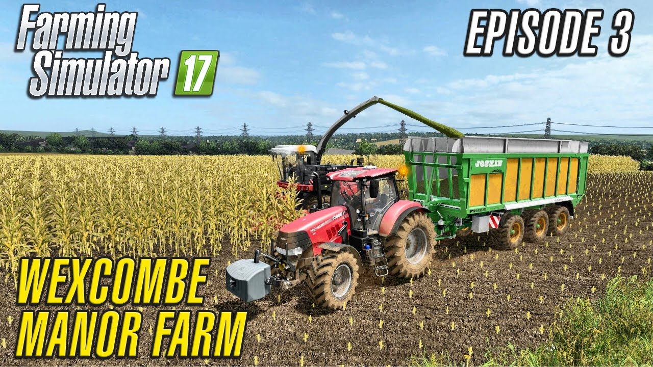 Let's Play Farming Simulator 2017 | Wexcombe Manor Farm 17 | Episode 3 ...