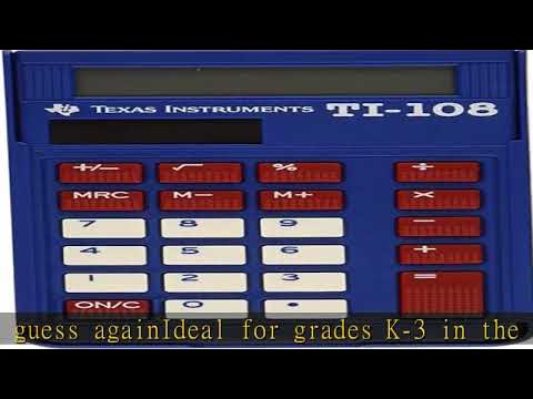 Texas Instruments TI-108 Solar Power Calculator/Teacher’s Kit (set of ...