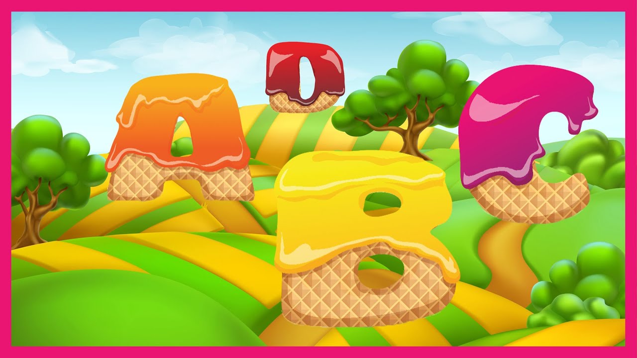 ALPHABET ABC LETTERS COLORS for KIDS with painting - YouTube