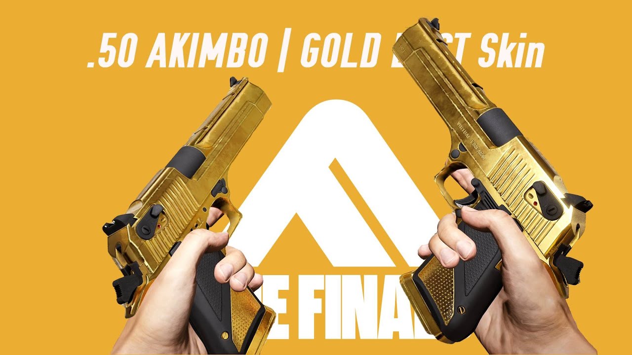 .50 AKIMBO GOLD DUST Skin | The Finals - YouTube