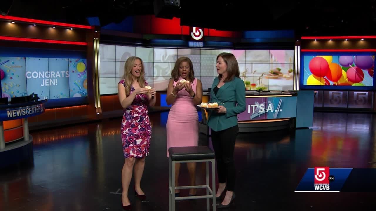 Boy or girl? Cupcake gender reveal for NewsCenter 5's Jennifer Eagan ...