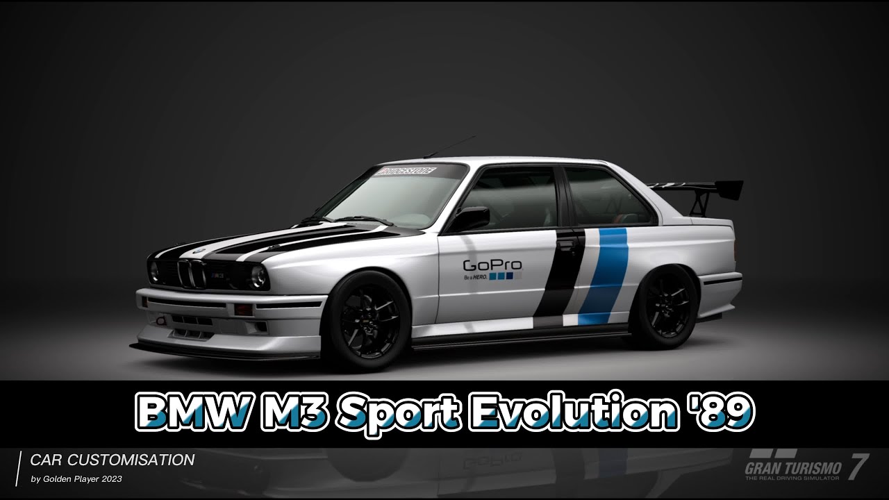 Gran Turismo 7 | BMW M3 Sport Evolution '89 | CAR CUSTOMISATION BY ...