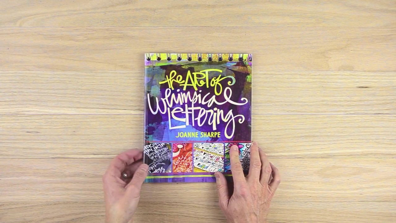 The Art of Whimsical Lettering by Joanne Sharpe - YouTube