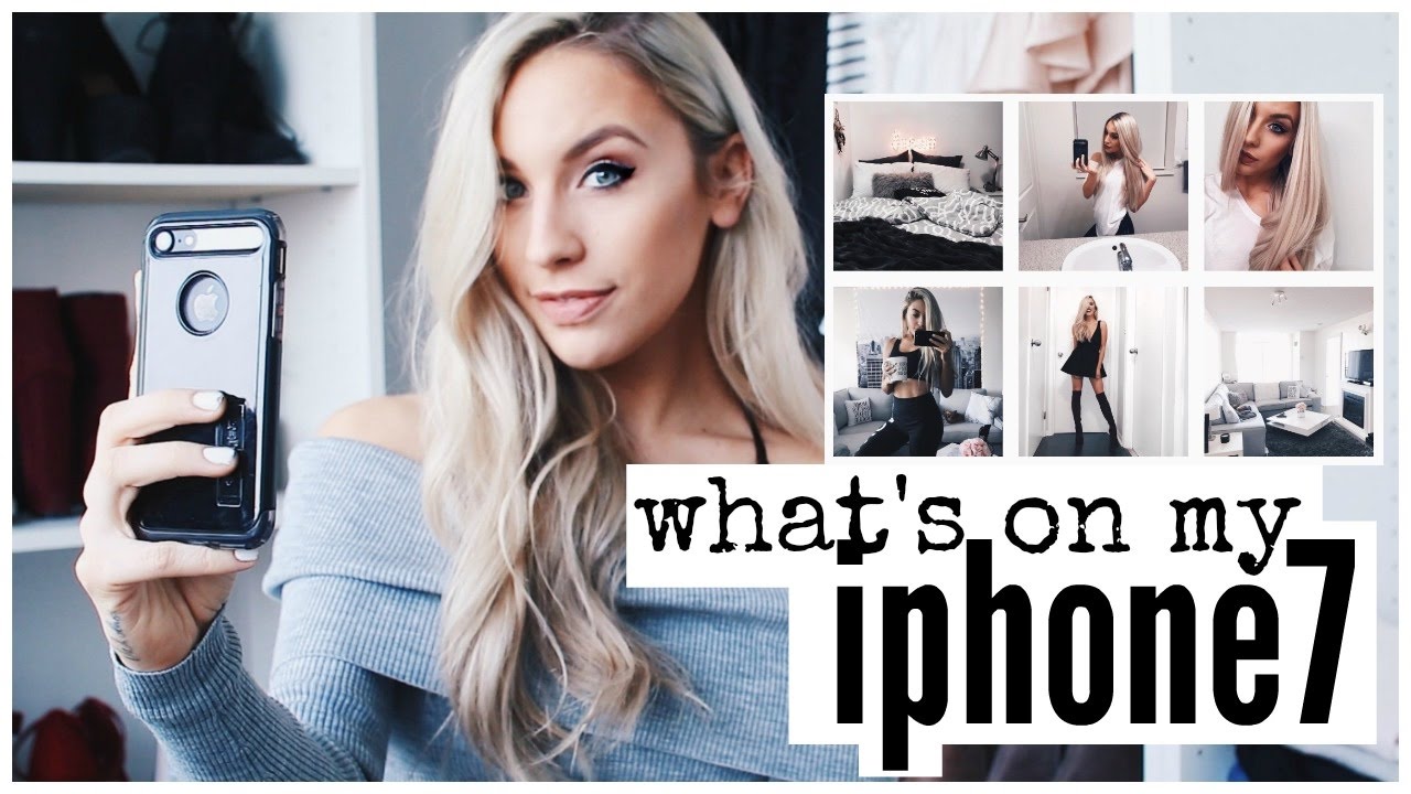 What's On My iPhone 7 | Kalyn Nicholson - YouTube