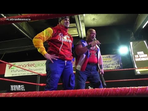 Regresa Chicano a IWA y Richard Holiday es el Nuevo Campeon de IWA ...