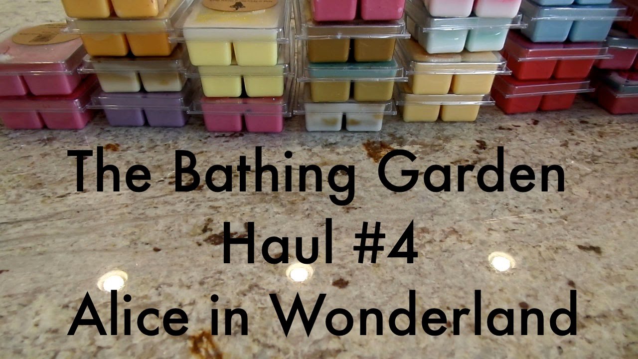 The Bathing Garden Haul #4, Alice in Wonderland - Part 1 of 2 - YouTube