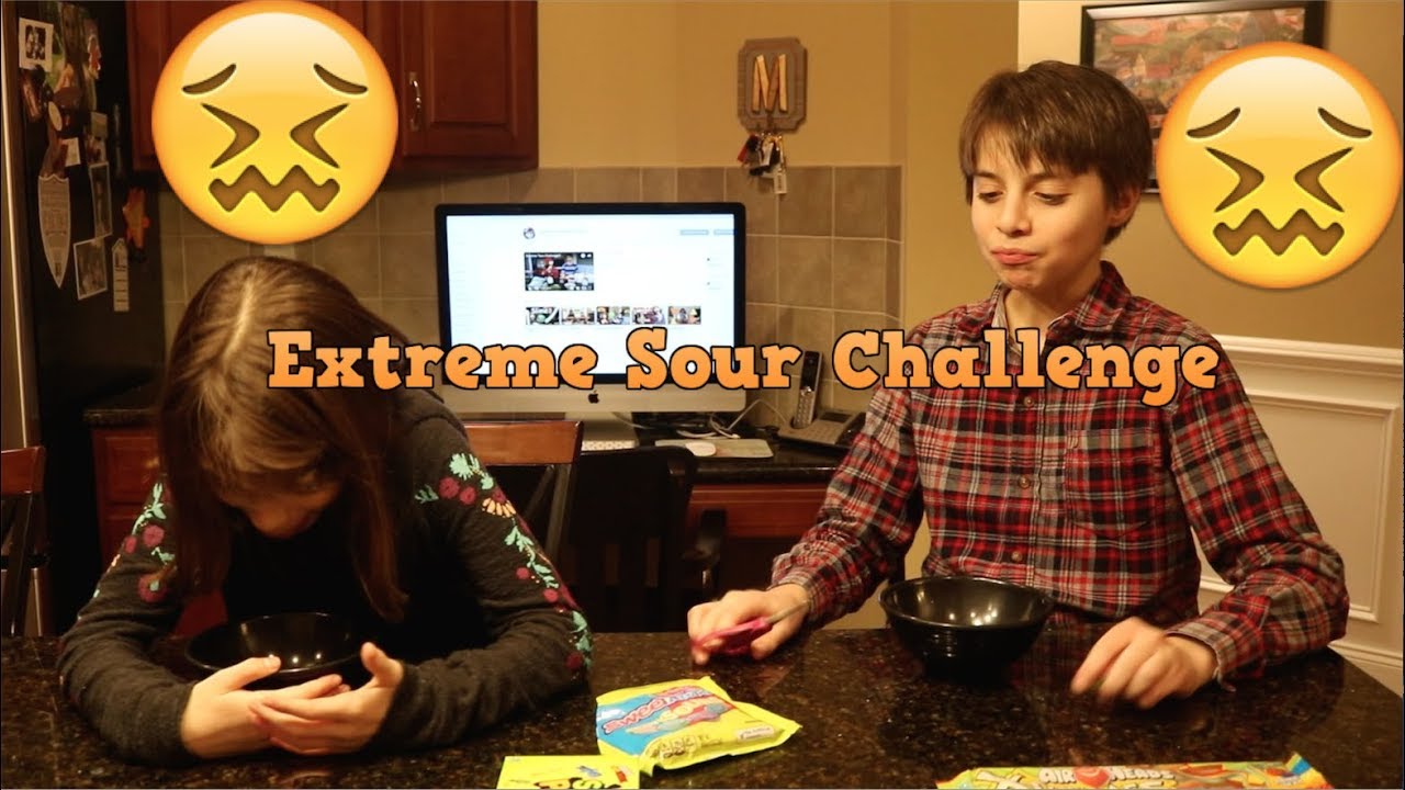 Extreme Sour Challenge - YouTube