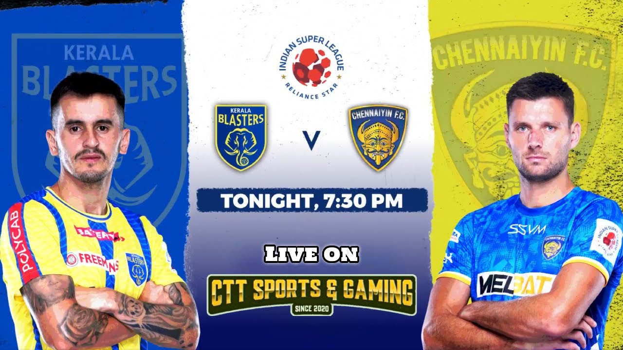 CFC vs KBFC ISL Match Live! ISL today Live தமிழ் - YouTube