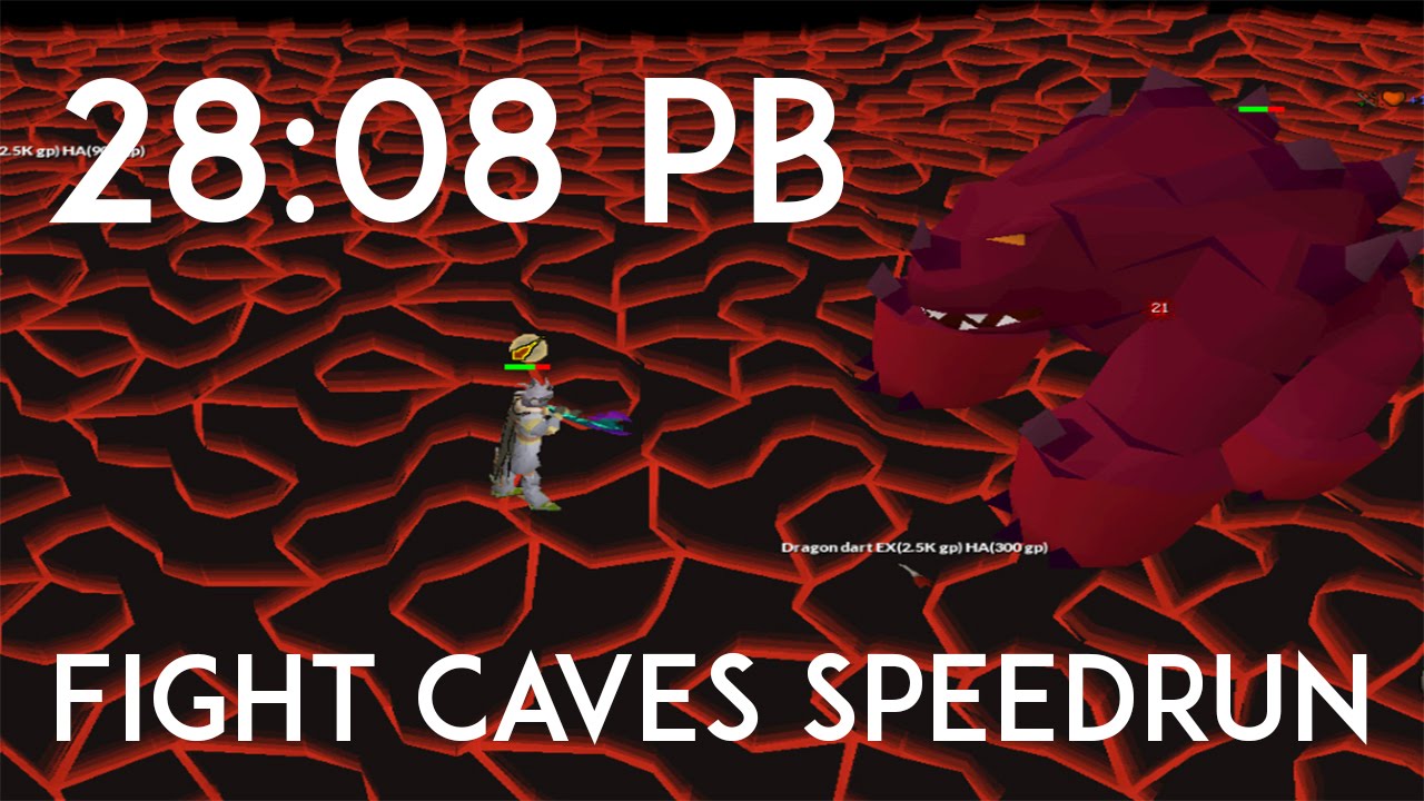 2nd Quickest Known Fight Caves On OSRS | 28:08 PB | Jad Task - YouTube