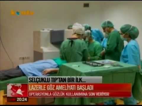 Selçuk Tıp'ta Lazerle Göz Ameliyatı Başladı-04 Şubat 2013