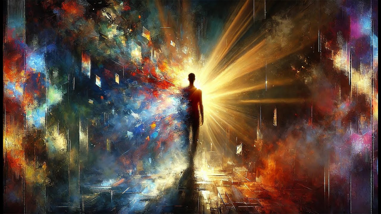 Fragments of Light (Official EDM Music Video by AI Suno) - YouTube