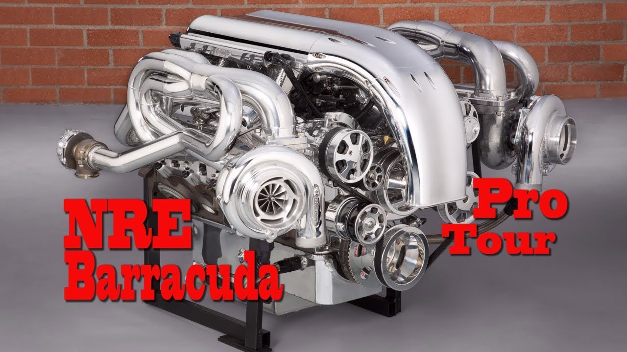 One of a Kind 1100 HP NRE TT Pro Touring Barracuda. Mopar small block ...