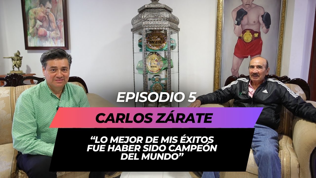 Carlos Zárate "Lo Mejor de mis Éxitos fue haber sido campeón del Mundo ...