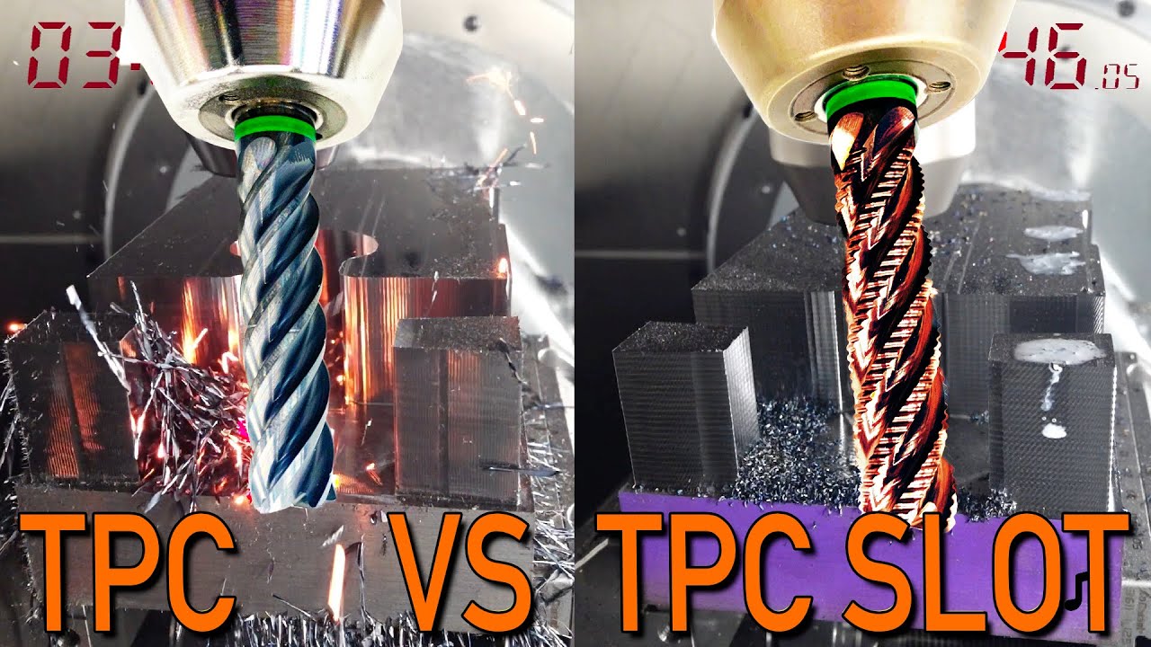 What is faster?? TPC vs TPC Slot CNC Fräsen Trochoidal Performance ...