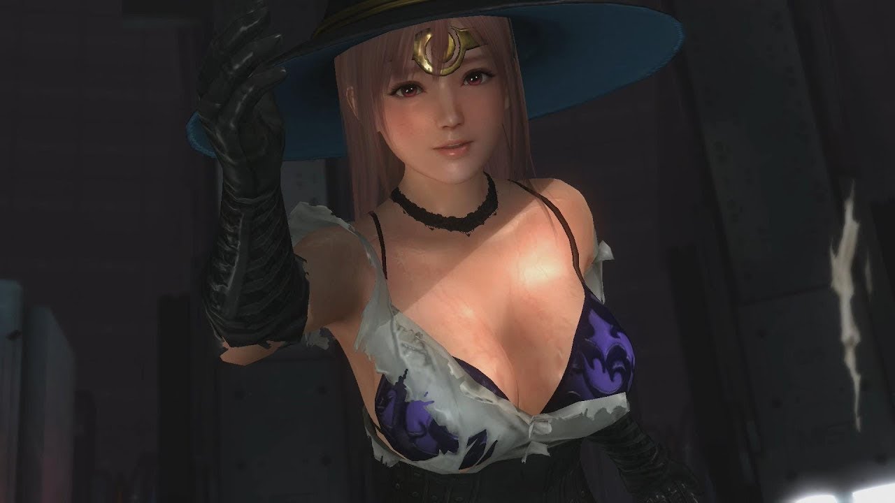 Dead or Alive 5 Last Round Honoka Deception Costume DLC - YouTube