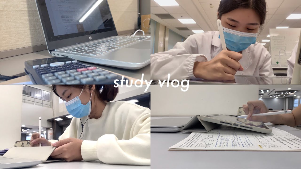 study vlog / online learning week, in the laboratory 🧪/ my university ...