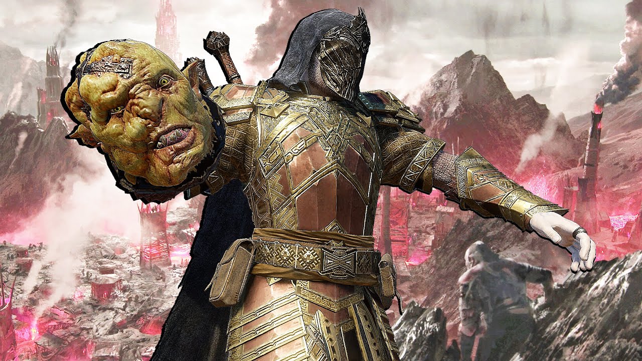 SHADOW OF WAR - UNIQUE WYRM OVERLORD SLAYER IN NEMESIS DESERT ...