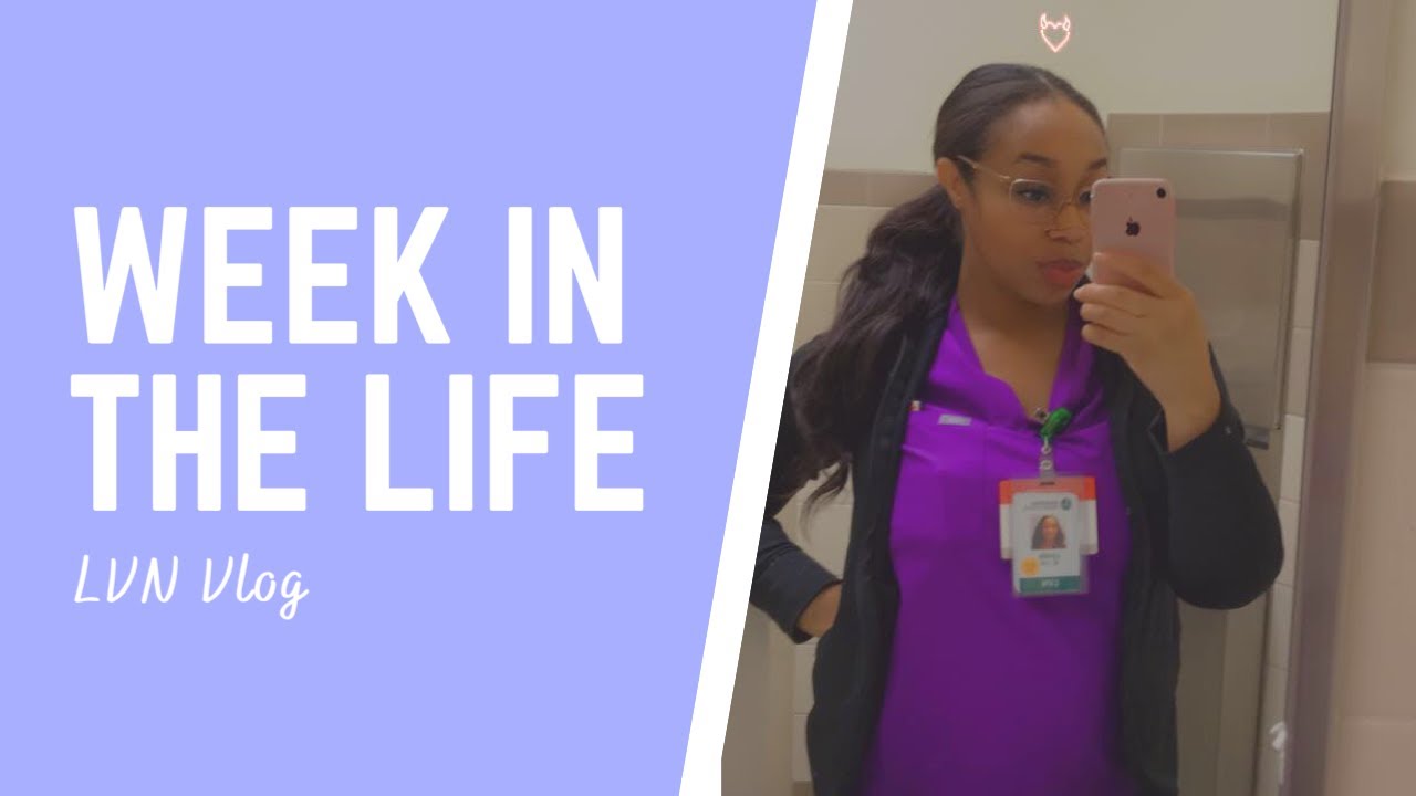 A Week In The Life Of A LVN ER Nurse | 3 12 hour Night Shifts In A Row ...