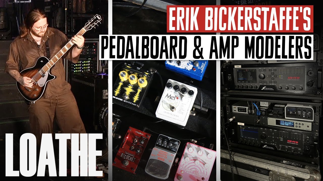 Loathe's Pedalboard & Amp Modelings for Erik Bickerstaffe - YouTube