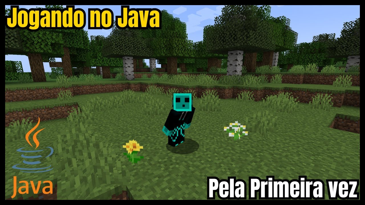 Jogando o Minecraft Java Edition Pela Primeira vez no Canal! - YouTube