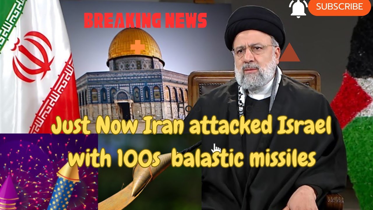 ഇറാൻ attacks israel tonight with balastic missiles #israel #iran #war ...