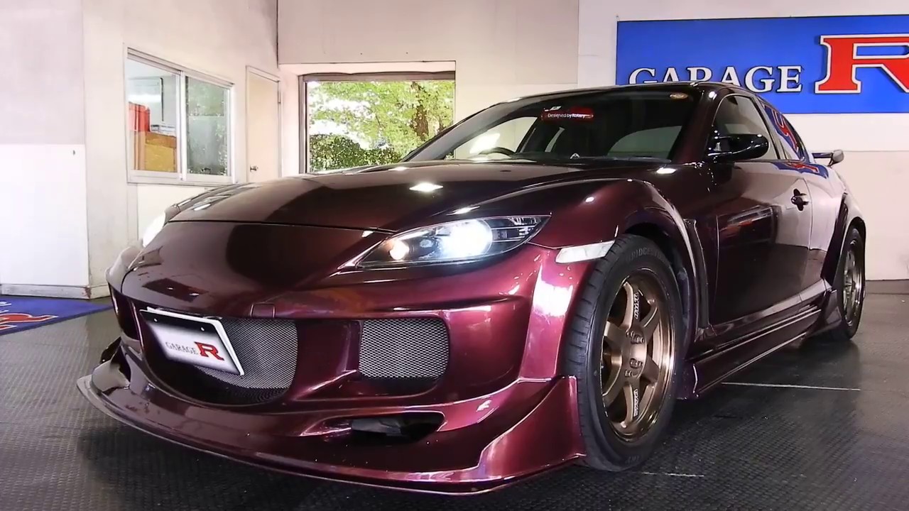 RX-8 ワインレッド ベース - YouTube