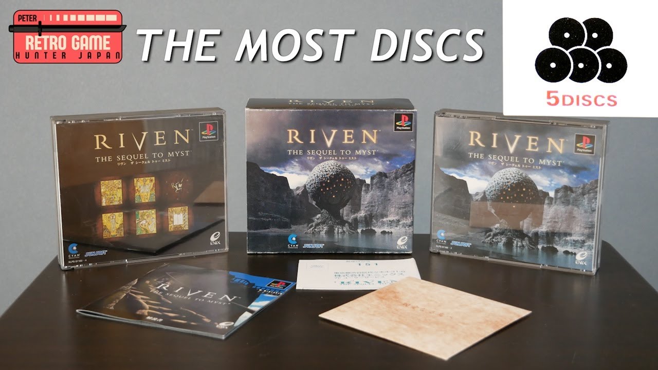 This Playstation Game has the Most Discs Ever | Riven - YouTube