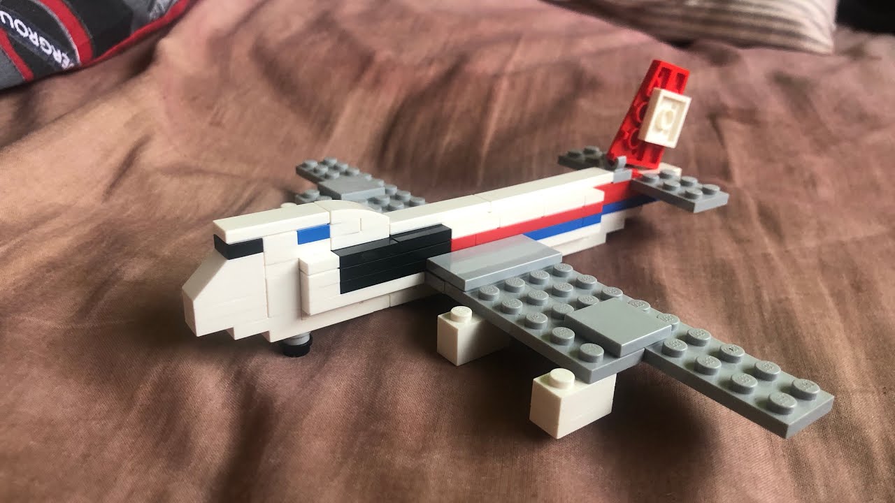 Lego Boeing 747-8f Cargolux livery Lego Custom MOC - YouTube