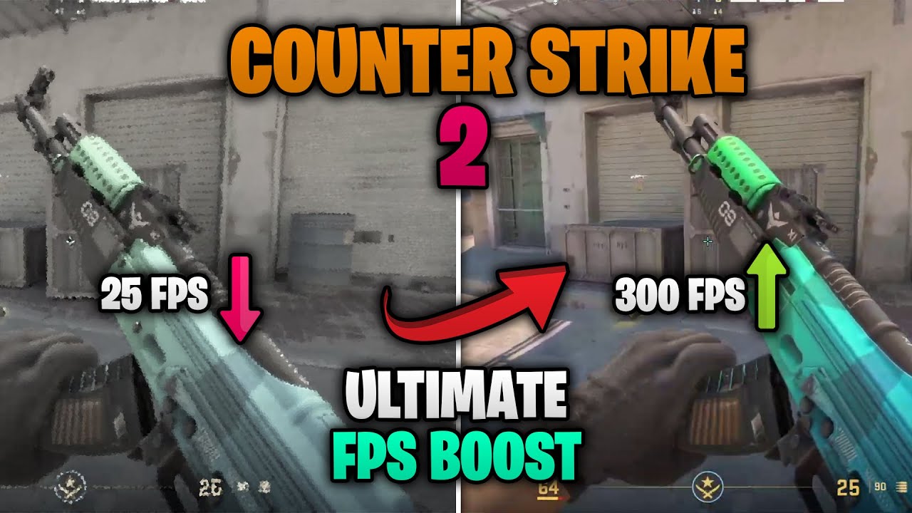 Counter Strike Ultimate FPS Boost | Max FPS, No Lag - YouTube