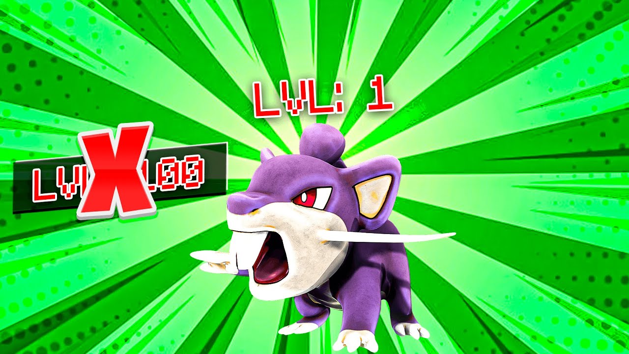 rattata level 1 vs mewtwo level 125 - professor pokémon #3 - YouTube