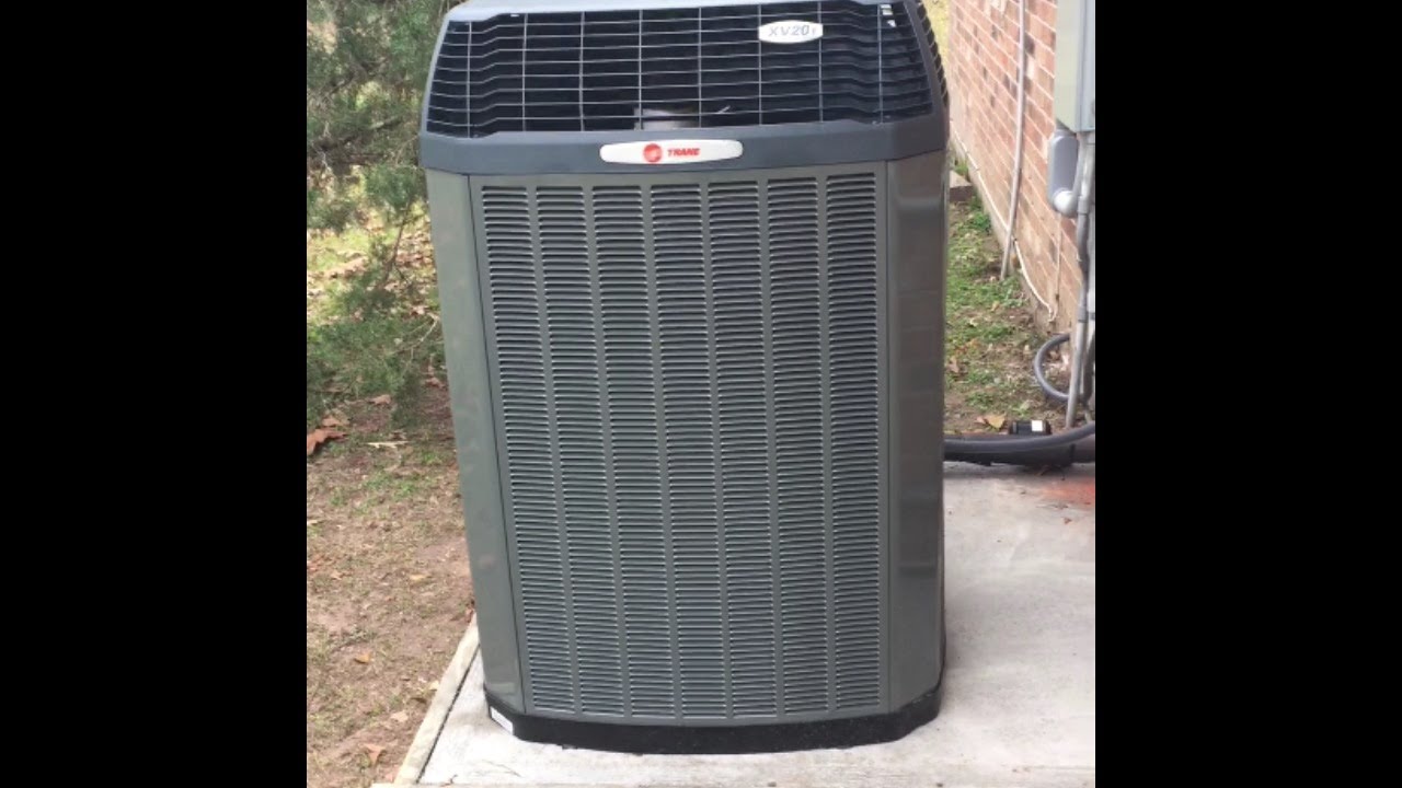 Trane XV20i System Replacement - Part 5 - YouTube