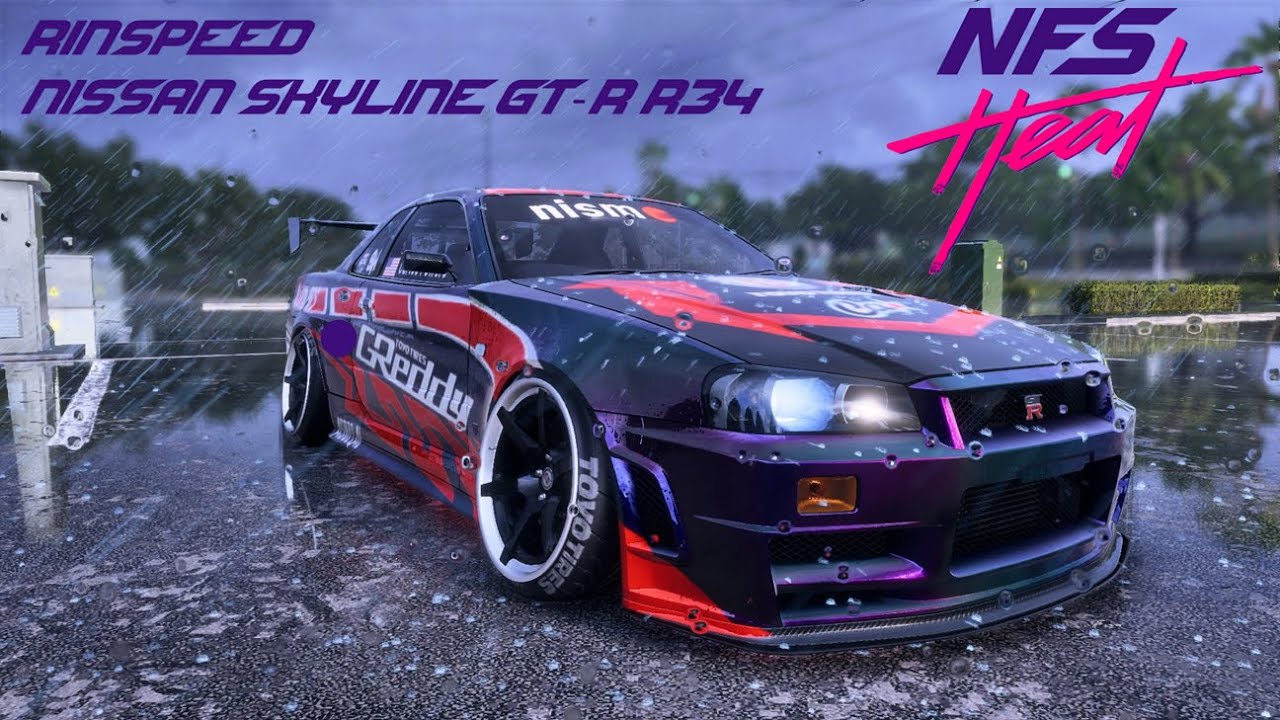 NFS Heat Cinematics - Rinspeed (Nissan Skyline GT-R R34) - YouTube