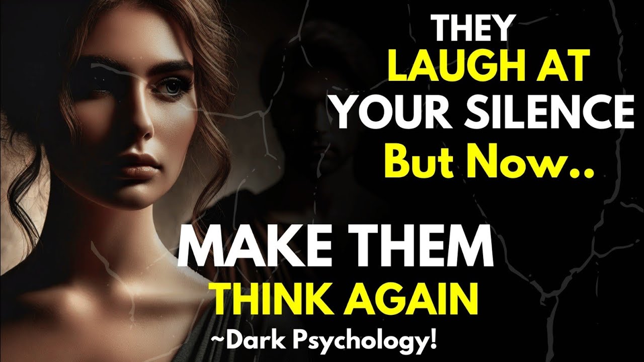 They Laugh at Your Silence Thinking They Have won, But... ~Powerful ...