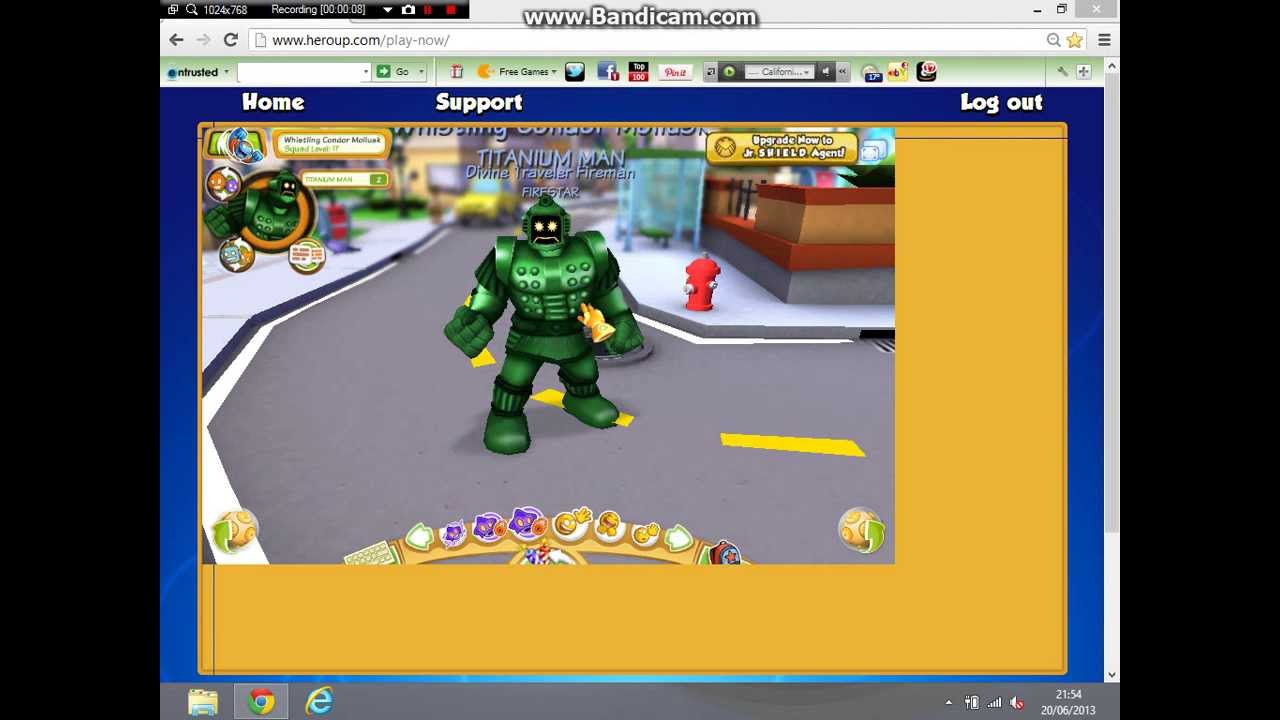 Super Hero Squad Online Titanium man gameplay HD - YouTube