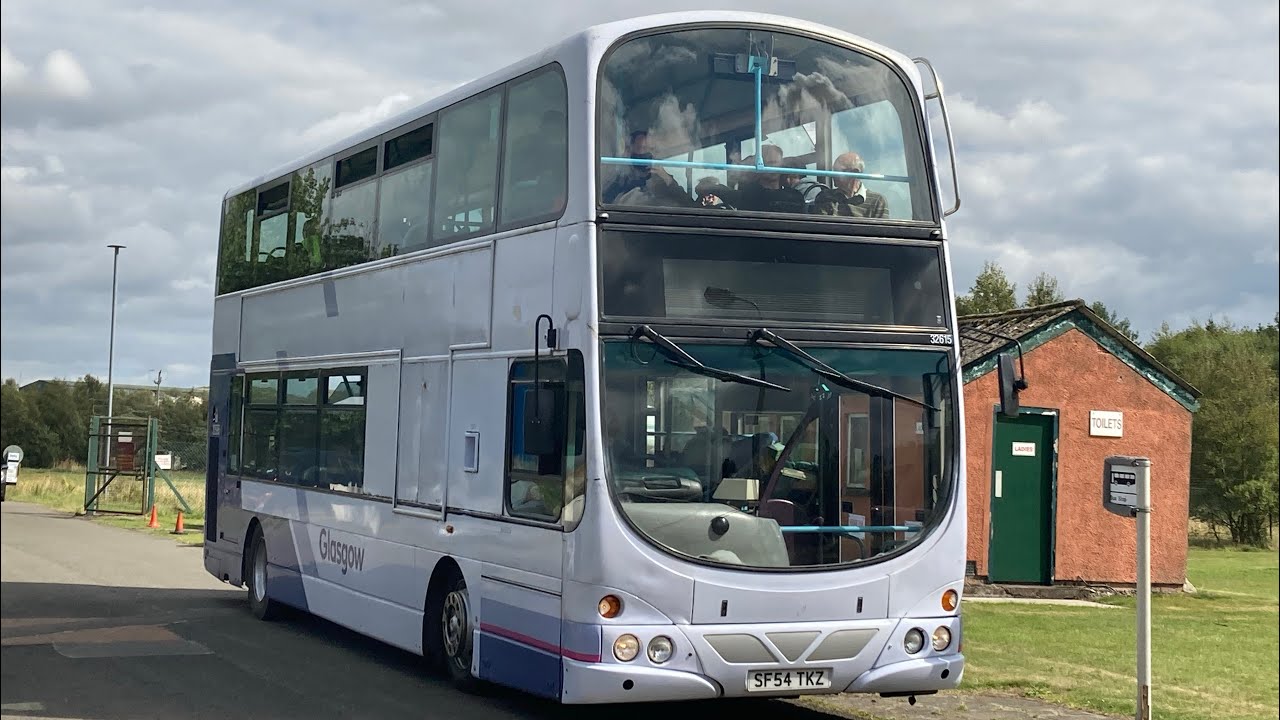 Preserved First Glasgow volvo B7TL 32615 (SF54 TKZ) Scottish vintage ...