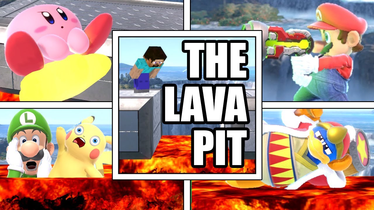 Who Can Go Over THE LAVA PIT OF DOOM? (Super Smash Bros Ultimate) - YouTube