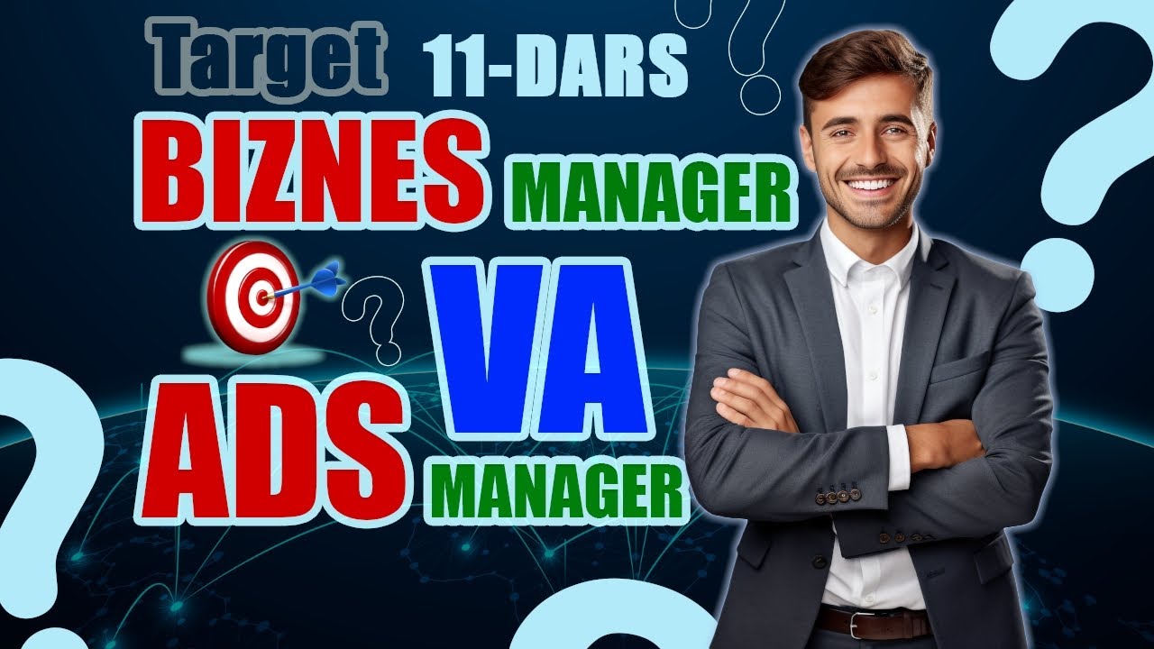 Target 🎯 11-Dar. // "Biznes Manager va Ads manager" - YouTube