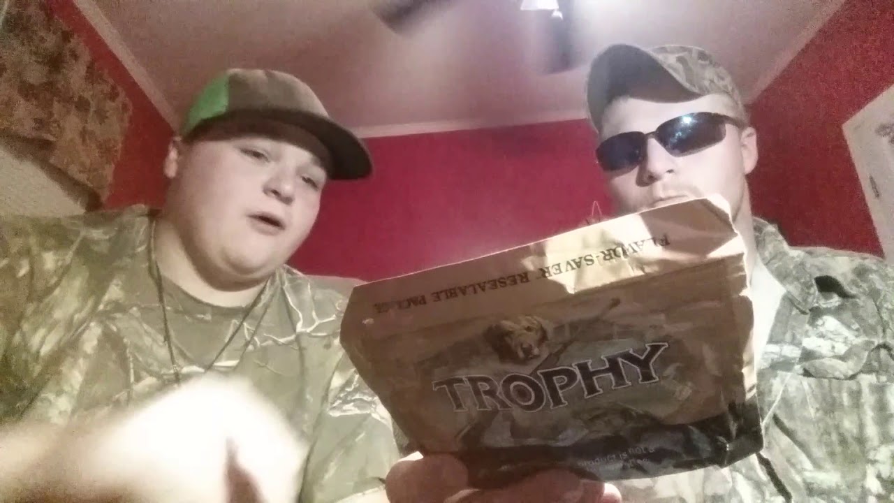 Trophy chewing tobacco - YouTube