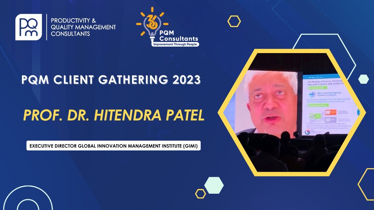 Mr. Hitendra Patel: Innovation Management strategies and successes from ...