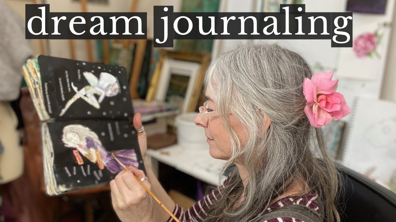 Art Journaling inspired by dream meanings! Let's make some EASY art ...