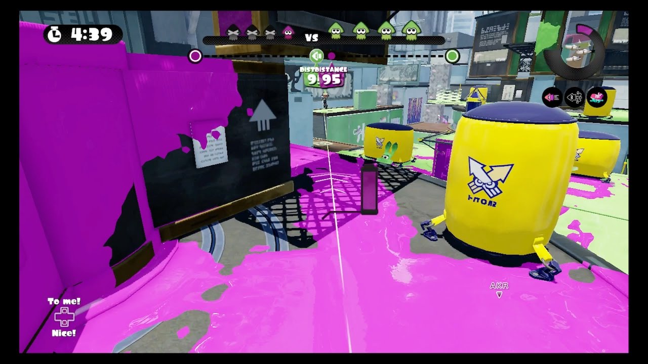 Splatoon: Squishy revenge in Tower Control (11-8, Carbon Roller Deco ...