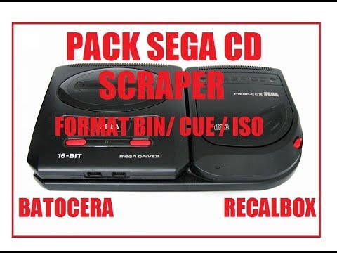 Pack Jeux Scraper Mega CD Batocera Recalbox Raspberry Pi 3 - YouTube