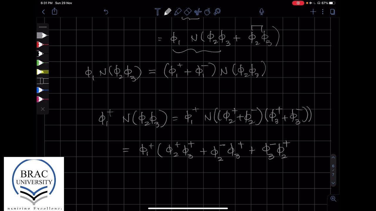 QFTL9V3: Inductive Proof of Wick's Theorem - YouTube
